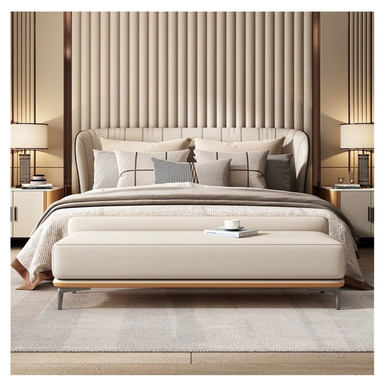 Modern Contemporary Bedroom Benches Amazon.com: ZH4YOU Bedroom Bench,