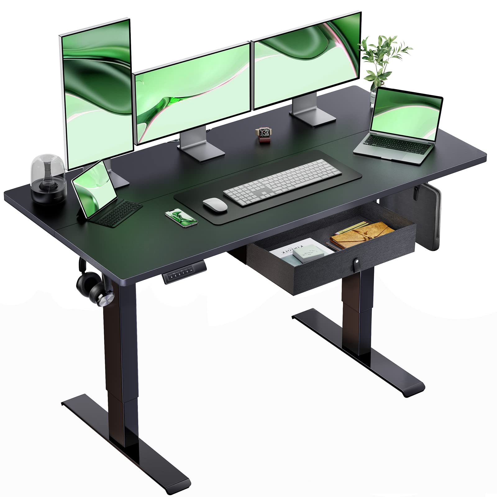 Snapklik.com : Marsail Standing Desk, 55x24 Inch Adjustable Height ...