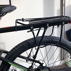 COMINGFIT® Adjustable 50kg Capacity Aluminum Alloy Bicycle Rear Cargo ...