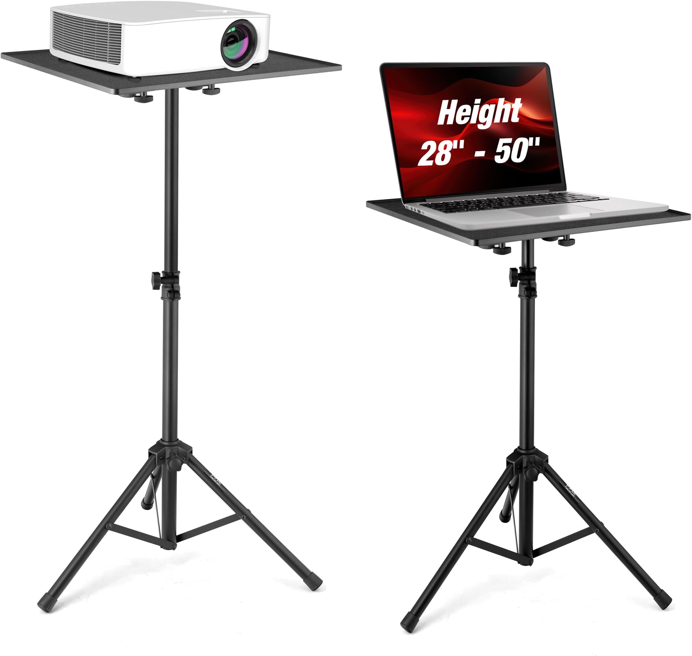 Amazon.com: Pyle Projector Stand Tripod 28.0'' - 50.0'', Pro DJ Laptop ...