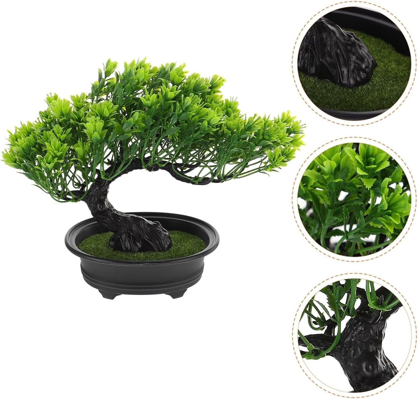 Amazon.com: ZofTig Artificial Potted Plants, Outdoor Simulated Welcome ...