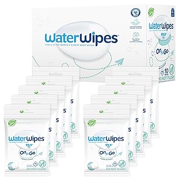 Amazon.com: WaterWipes On The Go Wipes, 99.9% Water, 3-In-1 Cleans ...