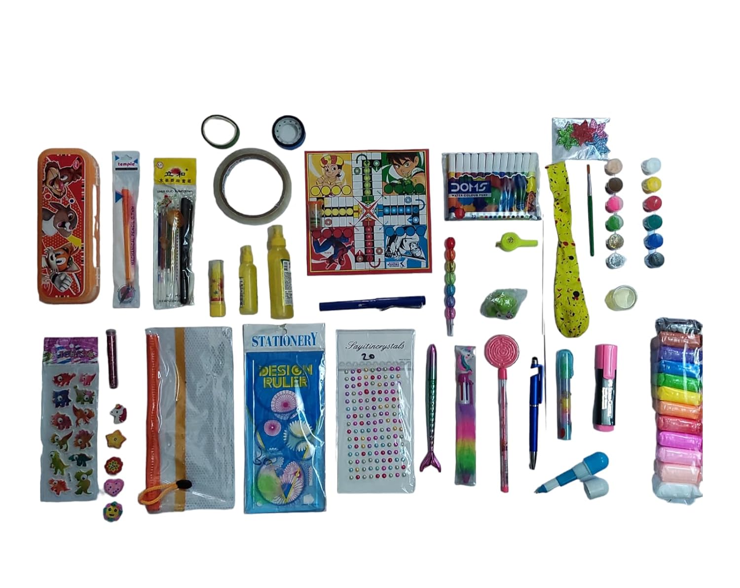 Shree Balaji Stationery Combo Set For Gift Pen,Pencil,Eraser, Box,Pouch ...