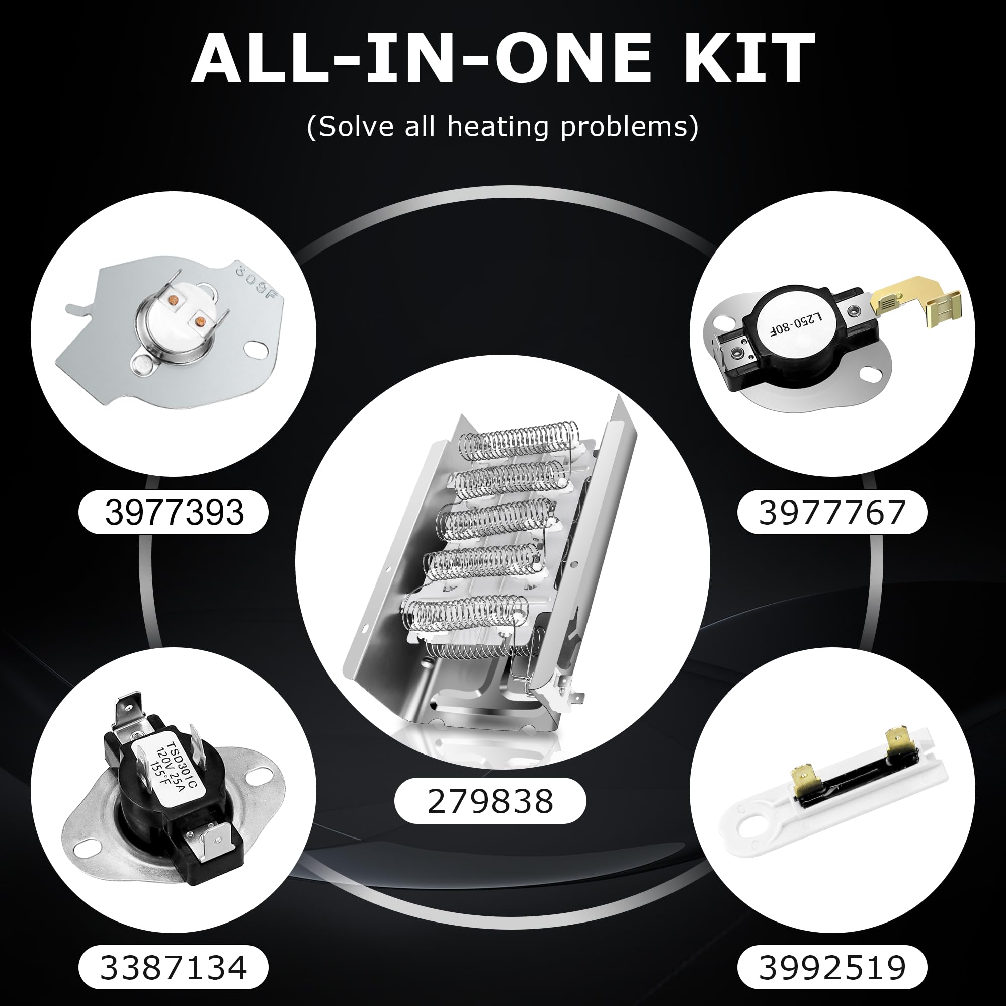 Snapklik.com : W10724237 3403585 279838 Dryer Heating Element-for ...