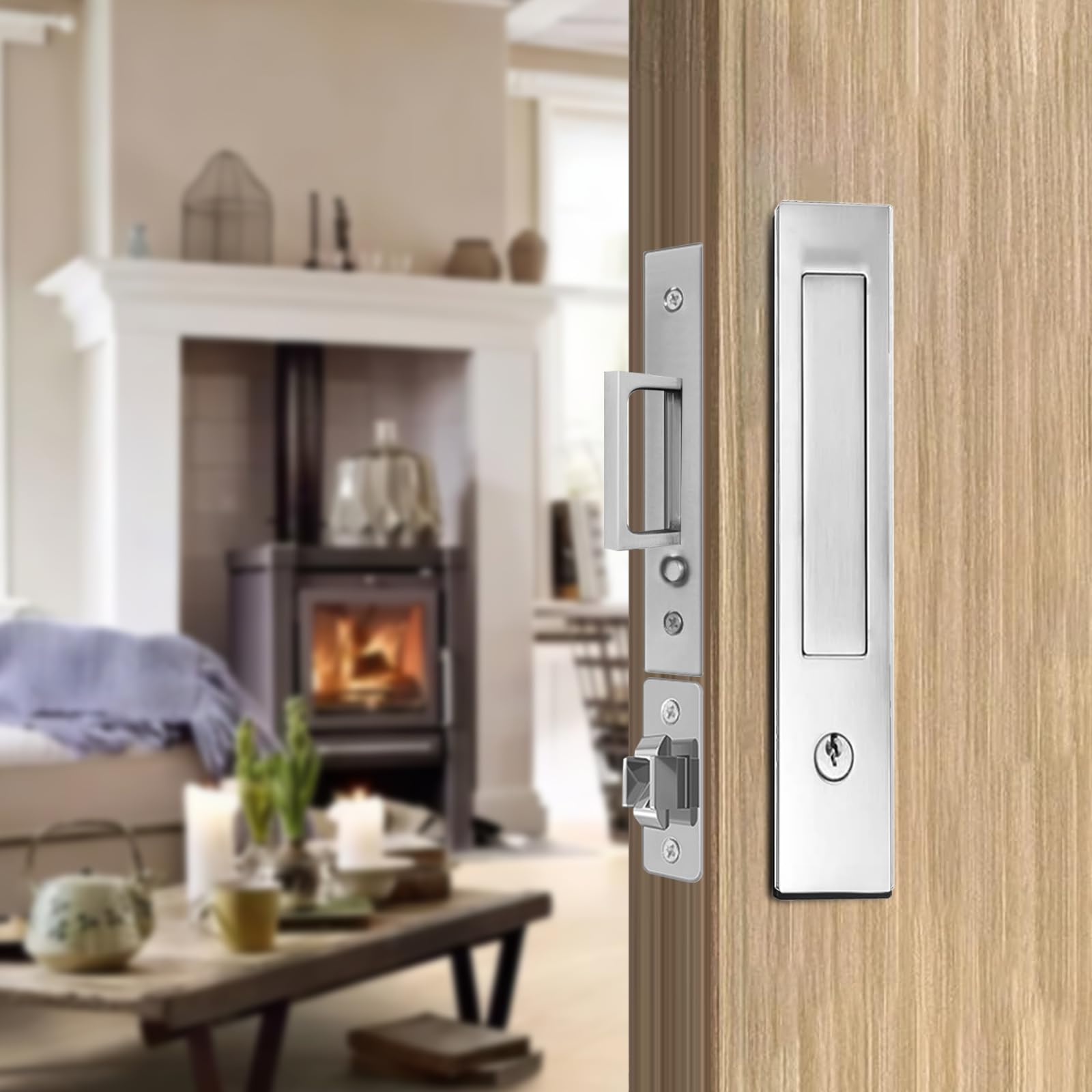 Lipshome Pocket Door Locks, Edge pulls, Hidden Handles, Pocket Door ...