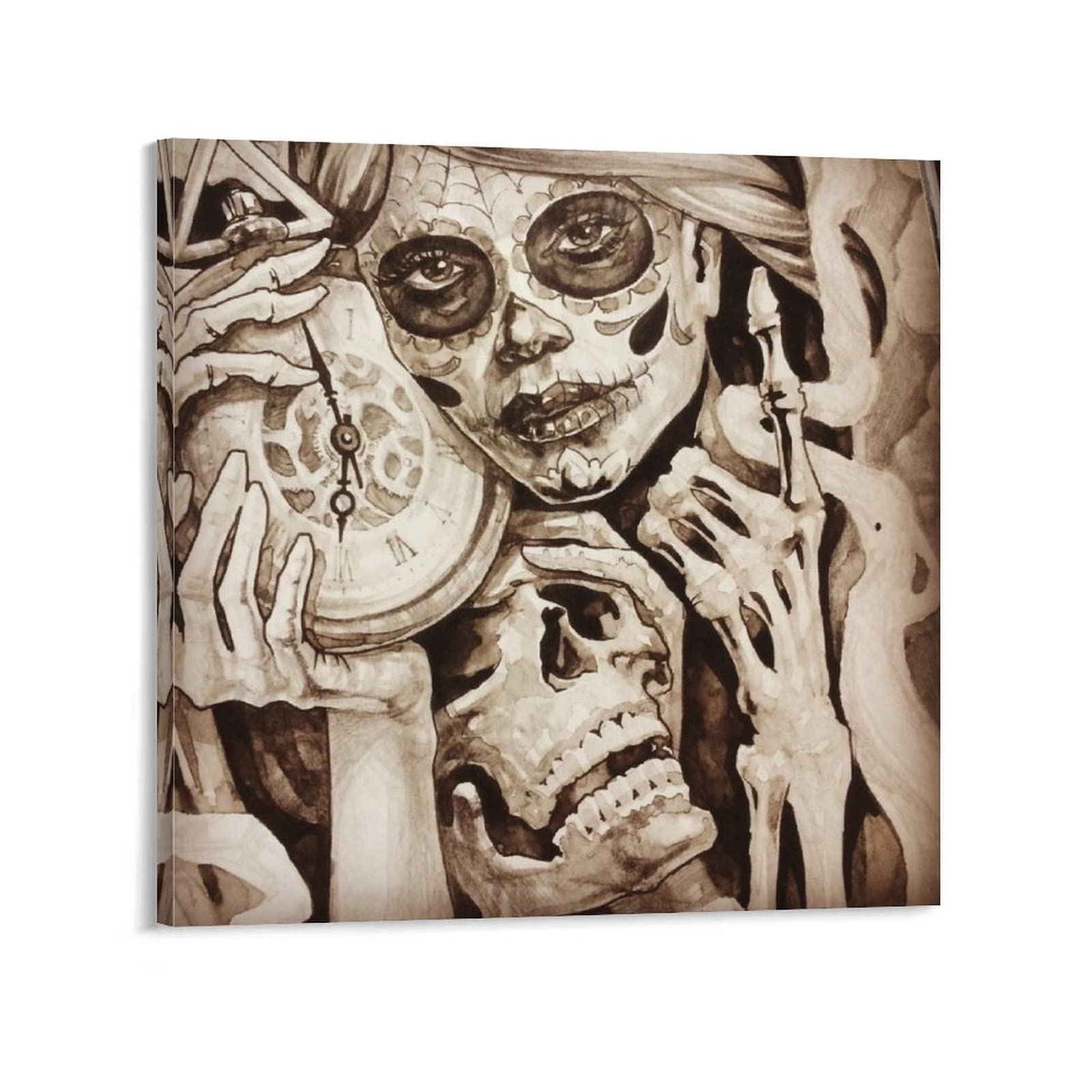 Mexican Grim Reaper Art