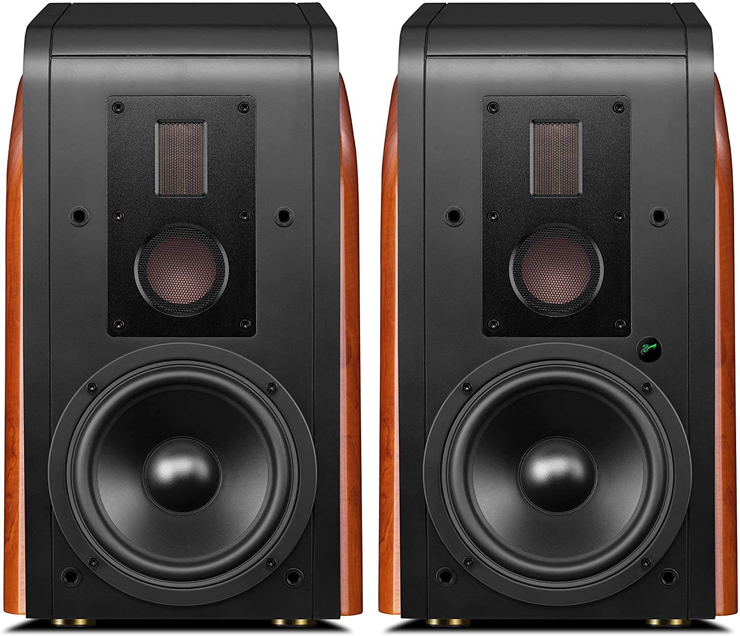 Buy HiVi-Swans M300MKII Active 3 Way Bookshelf Speaker, Powered Living ...