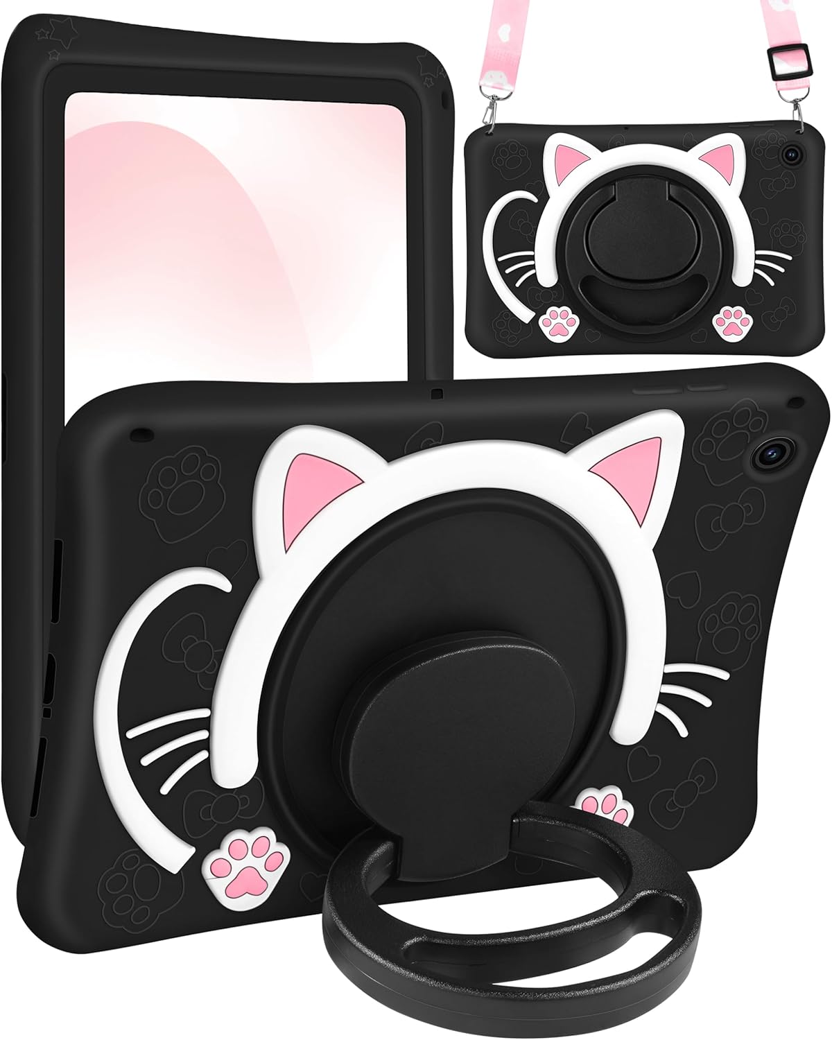 Amazon.com: Wazzasoft for Samsung Galaxy Tab A9 Plus Case 11” Girls ...