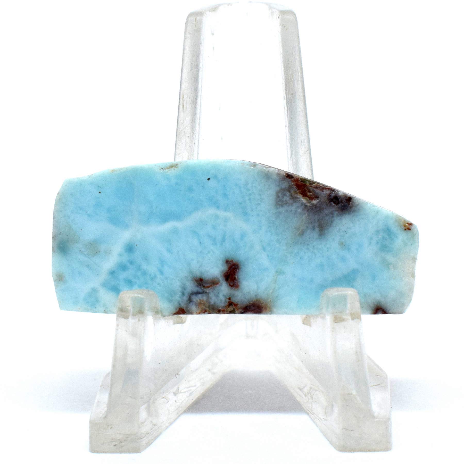 Amazon.com: 40.5 Carat Larimar/Blue Pectolite Rough Slab Atlantis ...