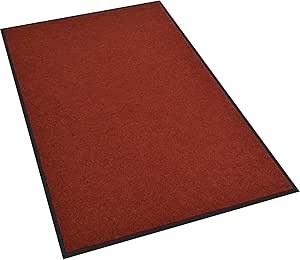 Amazon.com: fani Heavy Duty Large Outdoor Indoor Entrance Door Mat Red ...