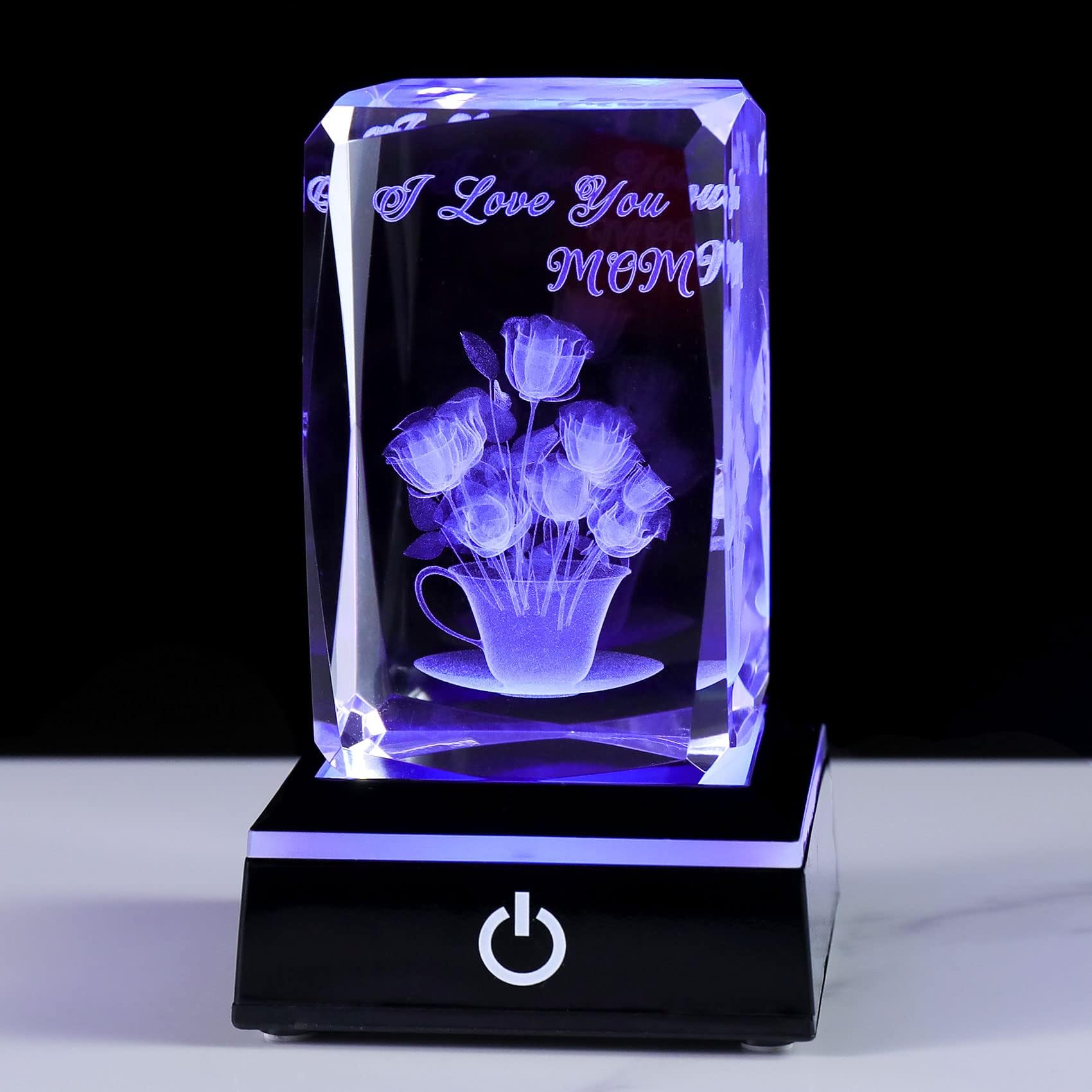 Amazon.com: Movdyka Thank You Gifts for Women 3D Crystal Keepsake with ...