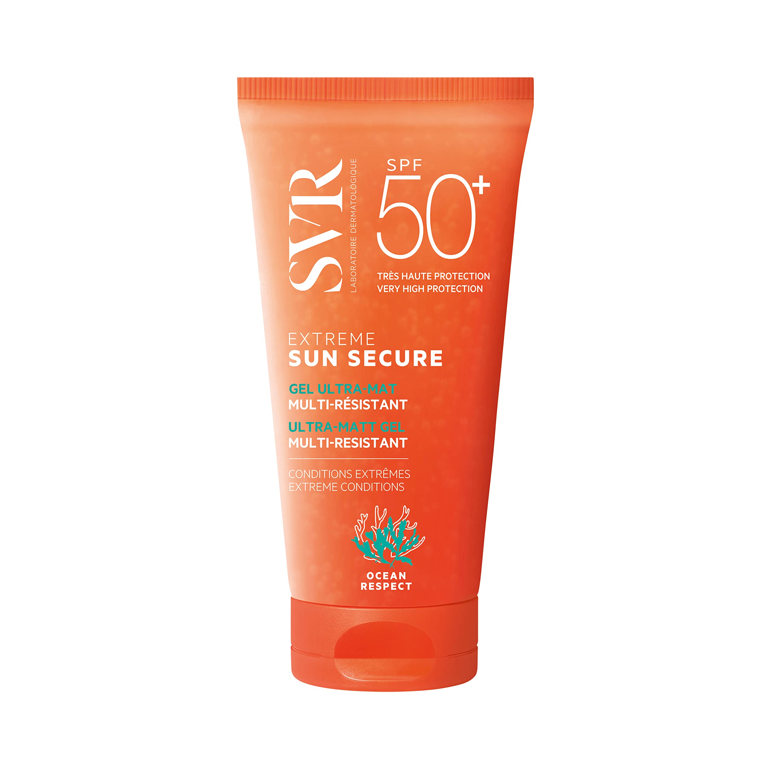 SVR SUN SECURE Extreme Sunscreen SPF 50, Dry-Touch Matte FInish, Highly ...