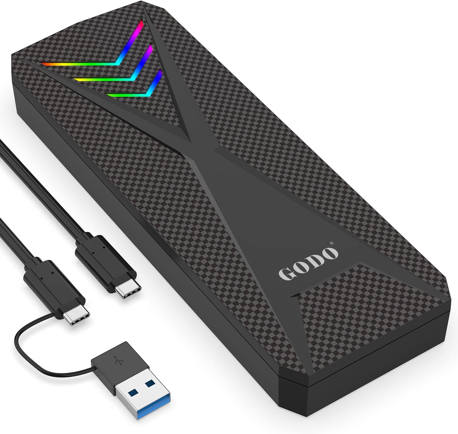 Amazon.com: M.2 NVMe SSD Enclosure, V VCOM Tool-Free USB C External ...