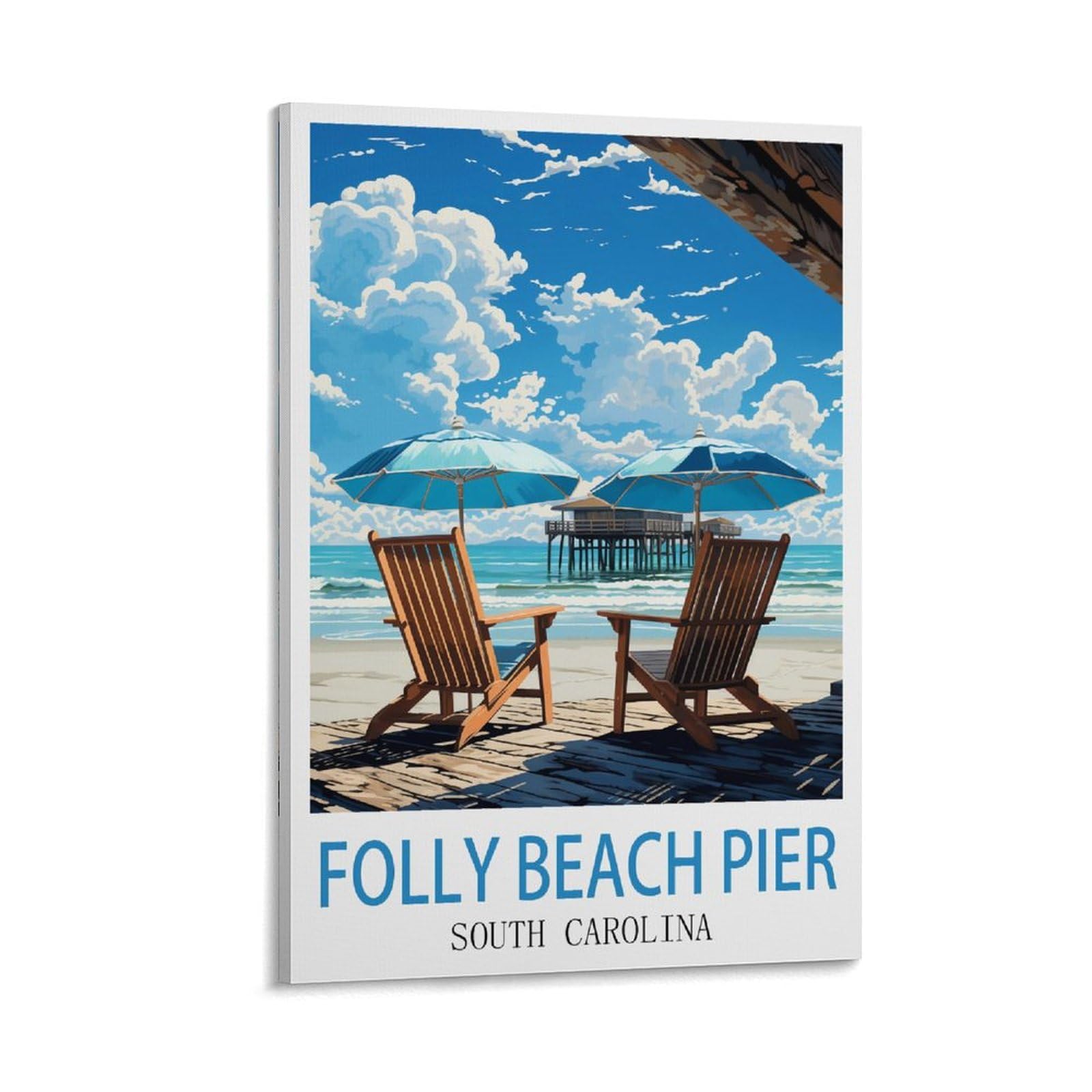 Folly Beach Vintage Posters