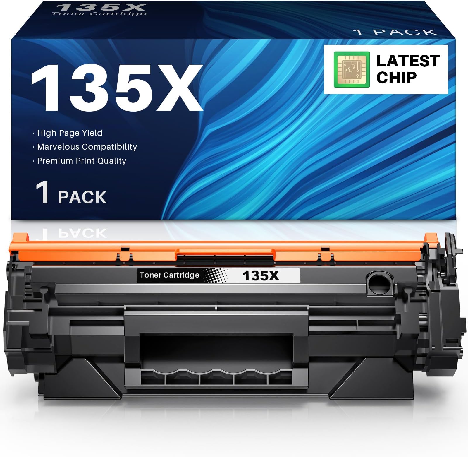 Toner 135X compatibile con toner HP 135X W1350X 135A Nero W1350A ...