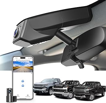 Amazon.com: Mangoal Front 4K & Rear 1080P Dash Cam for Chevy Silverado ...