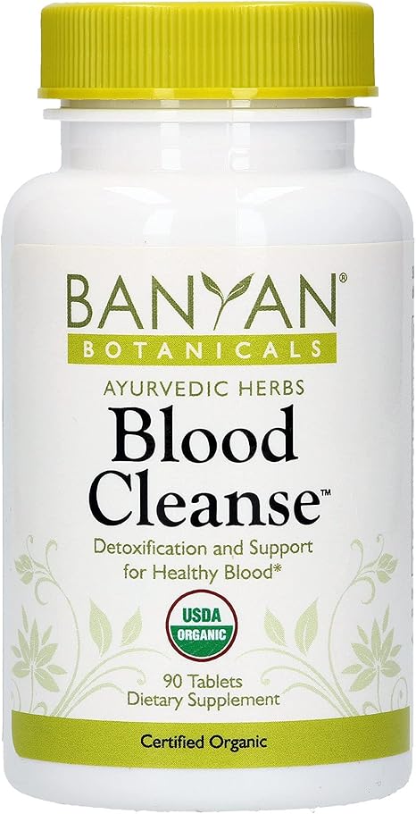 Amazon.com: Banyan Botanicals Blood Cleanse Tablets – Organic ...