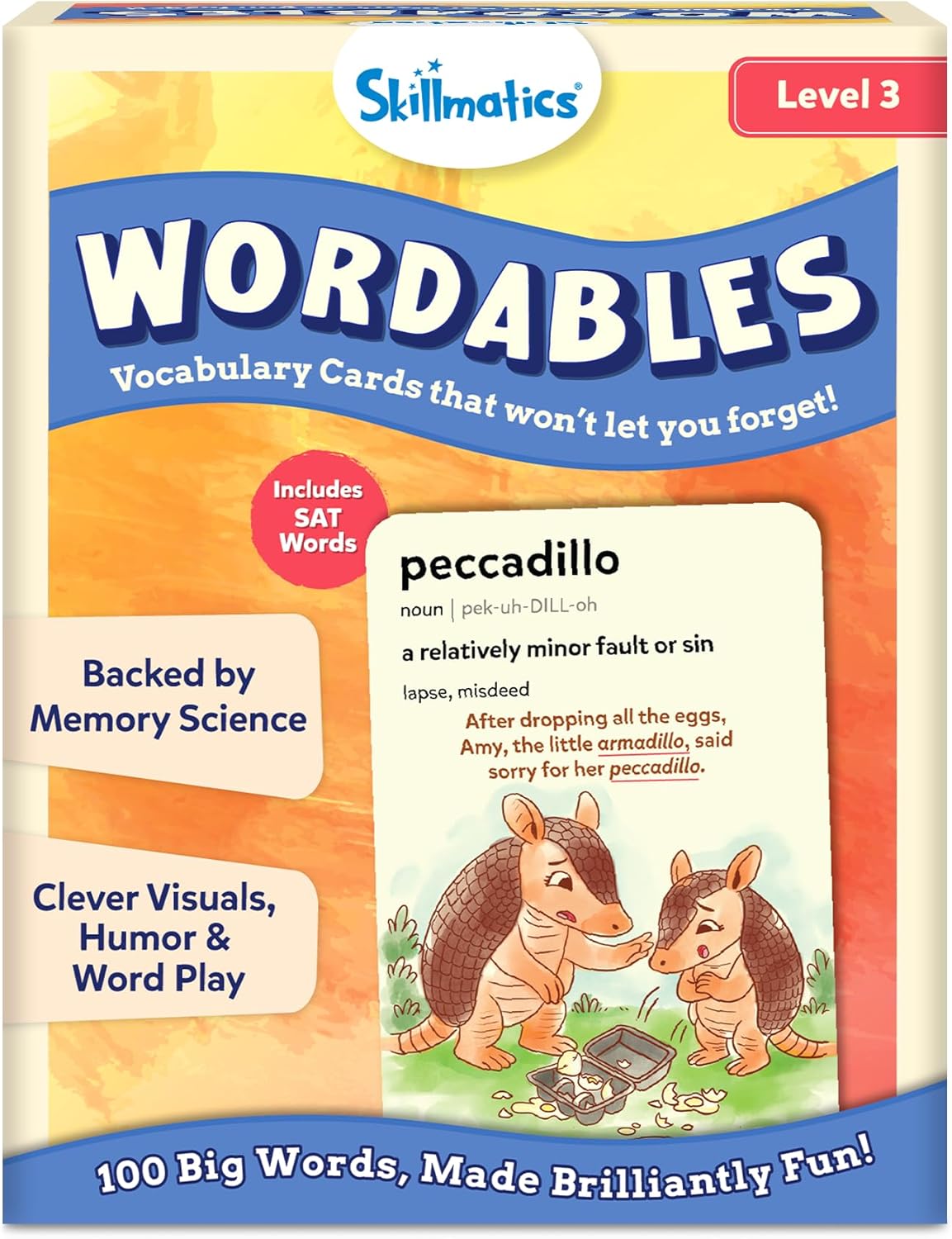 Amazon.com: Skillmatics Vocabulary Flash Cards for SAT Prep – Learn 100 ...