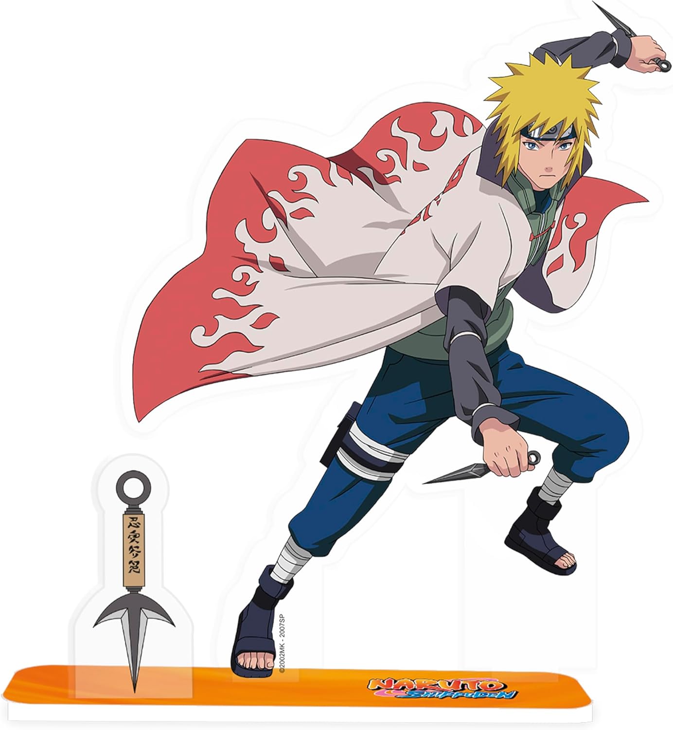 Amazon.com: ABYSTYLE Naruto Shippuden Minato 4" Acryl® Acrylic Stand ...
