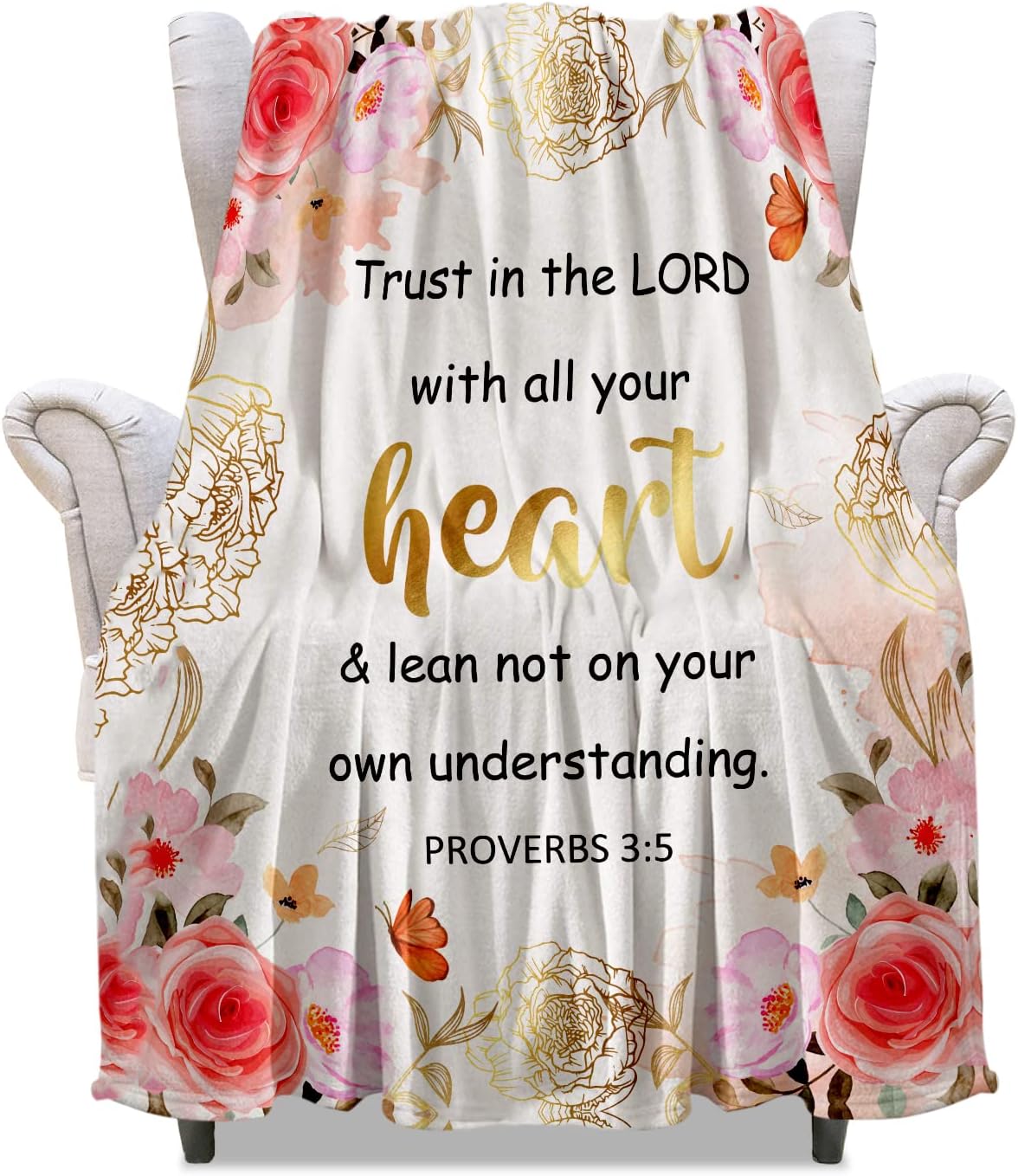 Amazon.com: Inspirational Healing Throw Blanket for Women - to Feel ...