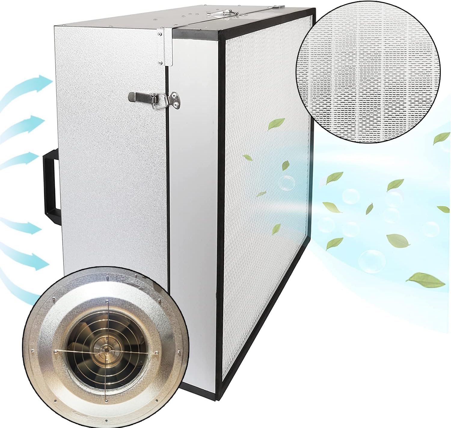 FFU HEPA H14-Filter Laminar Flow Hood Updated FanFilter Unit 100/ISO ...