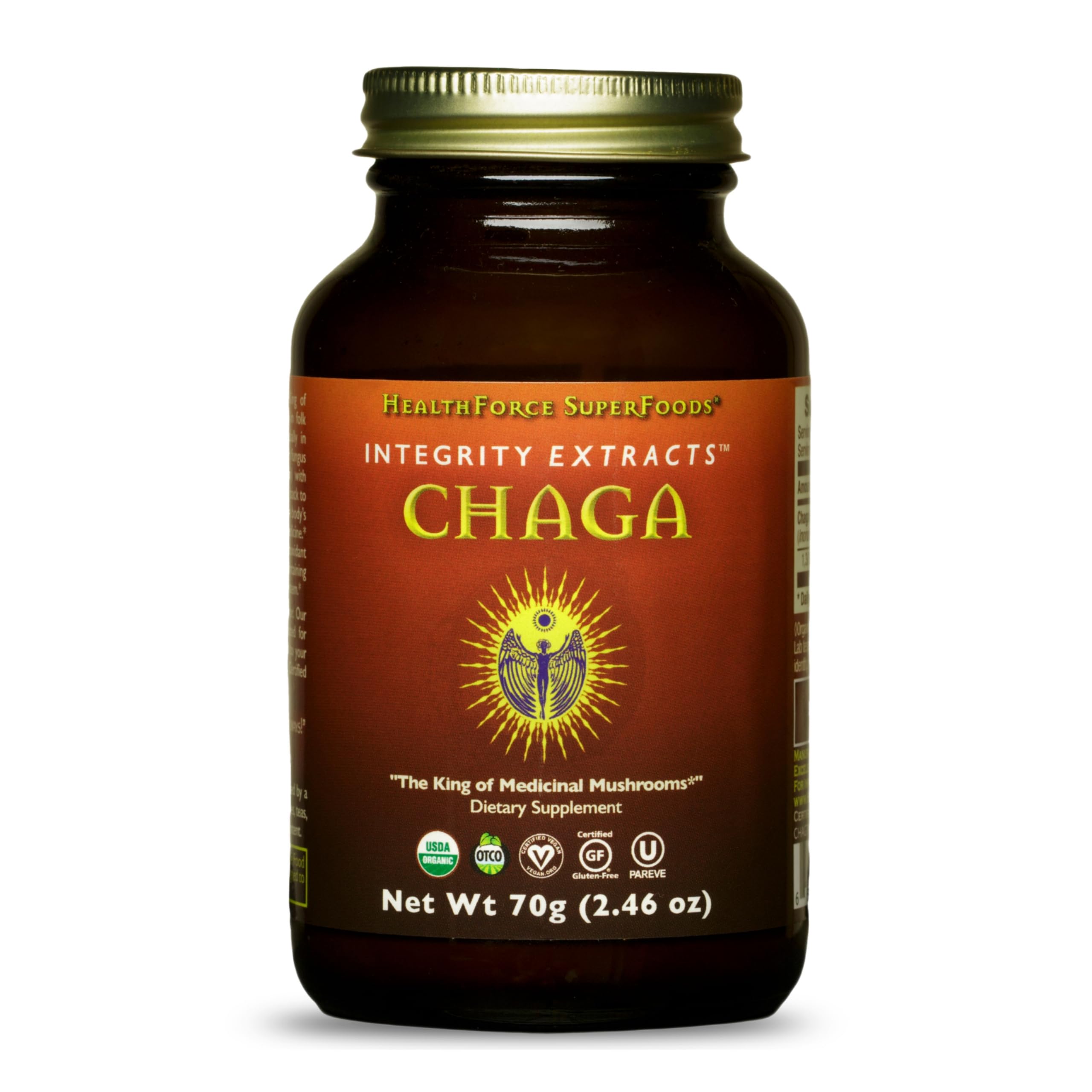 Amazon.com: HealthForce SuperFoods Integrity Extracts Chaga - Powder ...
