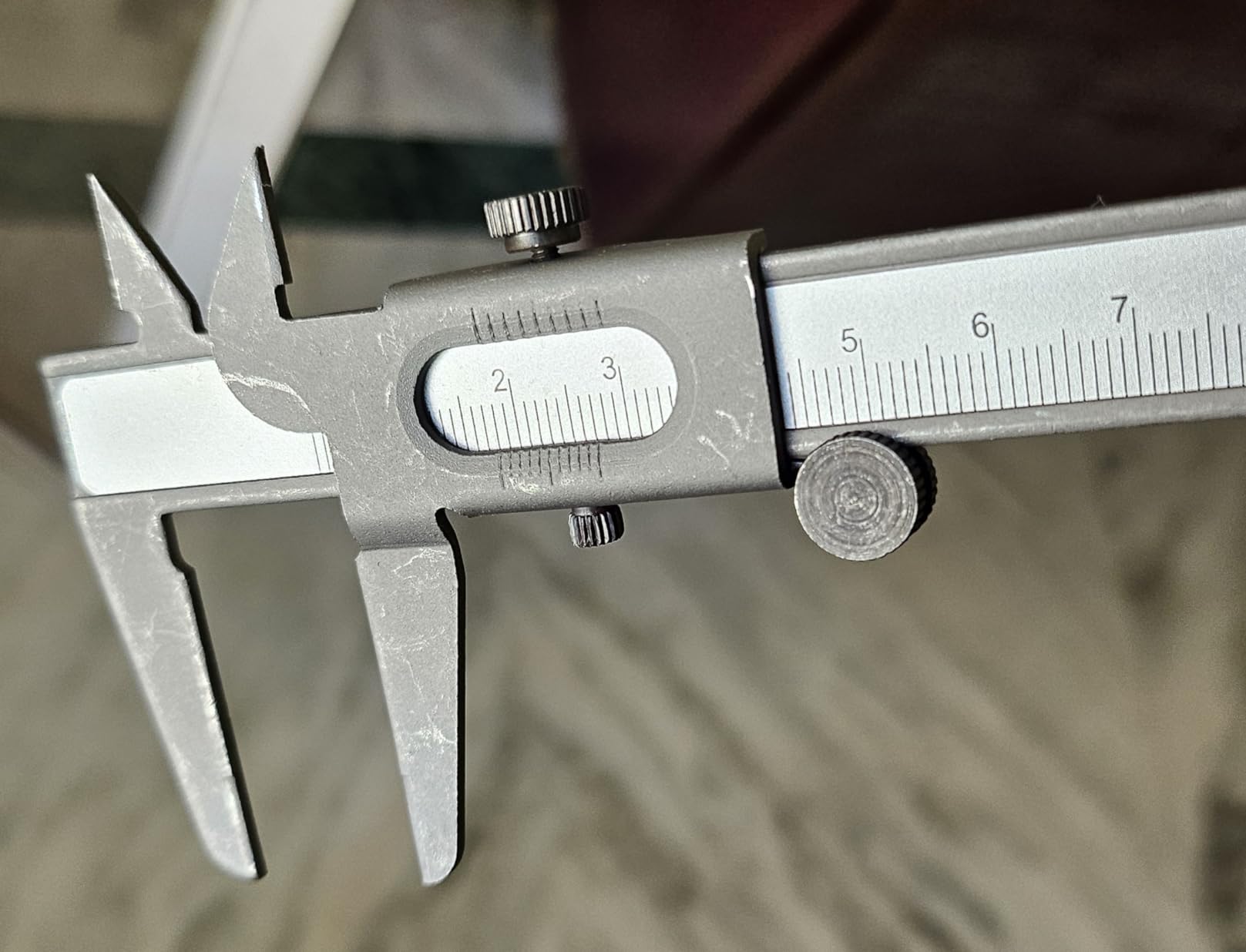 STANLEY 1-35-603 Steel Vernier Calipers, 150 mm, 1/10° wheel, milimeter ...