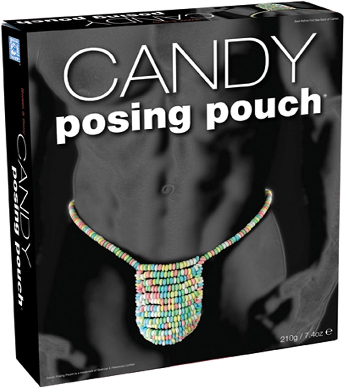 Edible Candy Underwear - Candy Posing Pouch - One Size : Amazon.co.uk: Everything Else