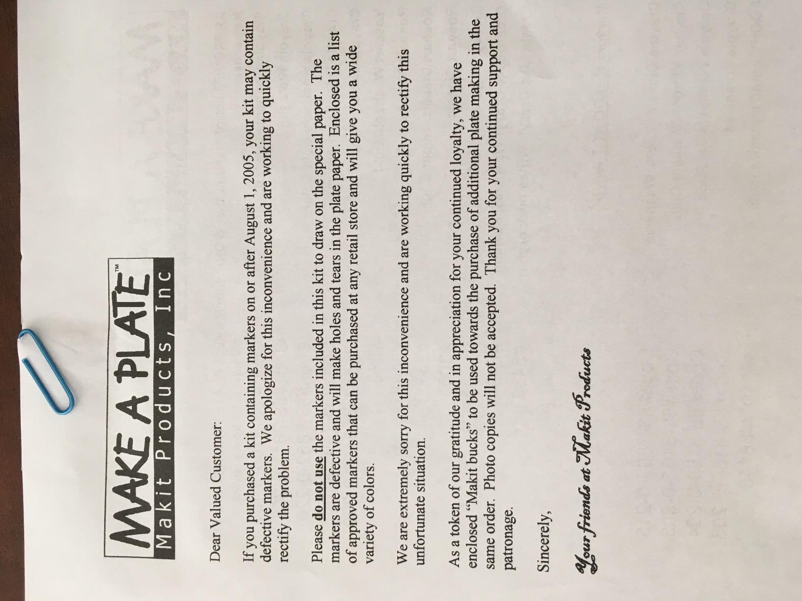 Amazon.com: Makit Make a Plate Kit : Toys & Games