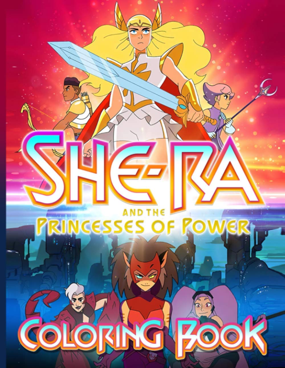 She Ra And The Princesses Of Power Coloring Book She | Desertcart KUWAIT