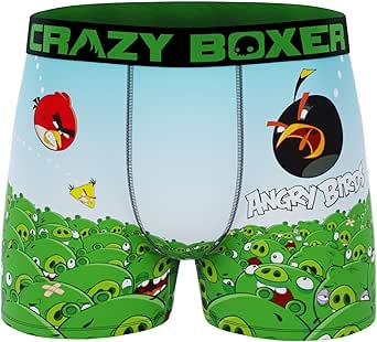 Amazon.com: CRAZYBOXER Men's Underwear Angry Birds Freedom of movement ...