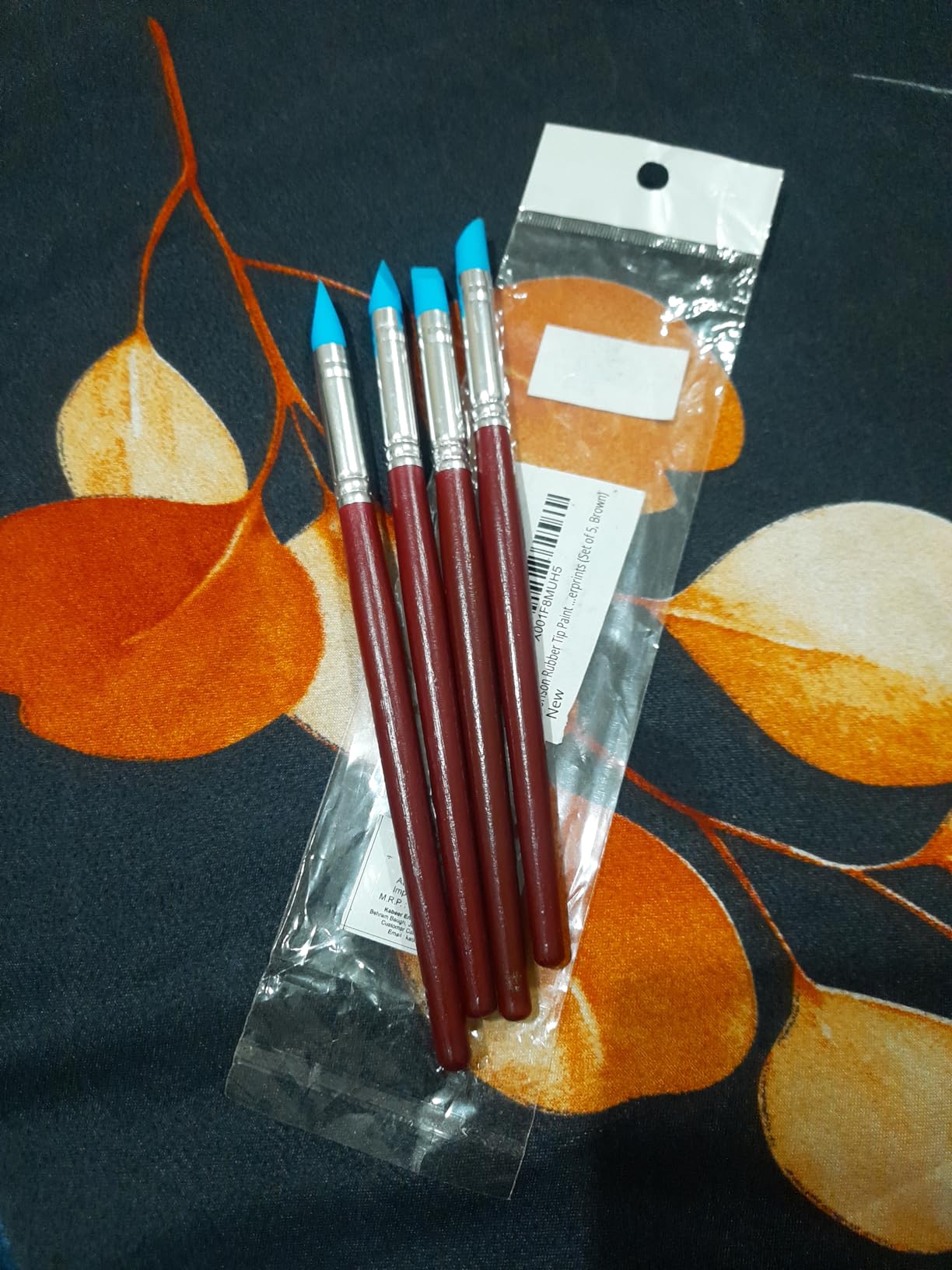 worison Rubber Tip Paint Brushes for Sculpture, Pottery, Color Shaping ...