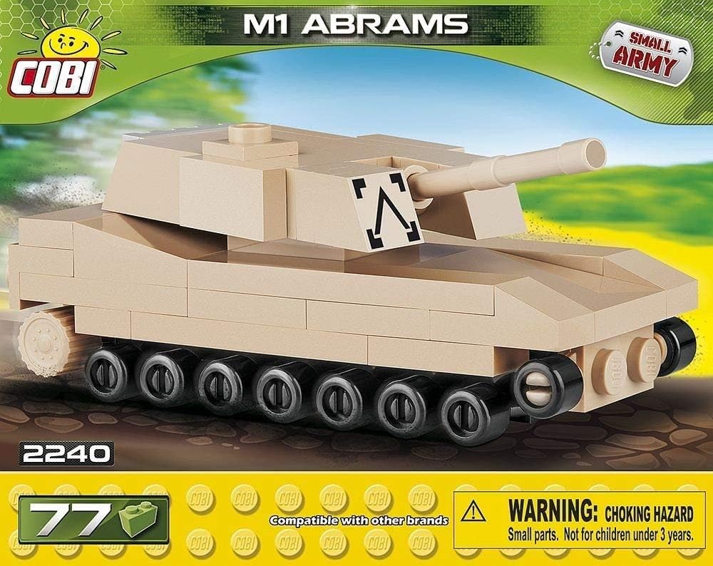 COBI Cob02240 Nano – Abrams Tank (78 pcs) Jouet, différents : Amazon.fr ...