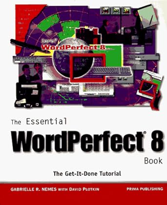 Essential WordPerfect 8: Amazon.co.uk: Nemes, Gabrielle: 9780761504252 ...