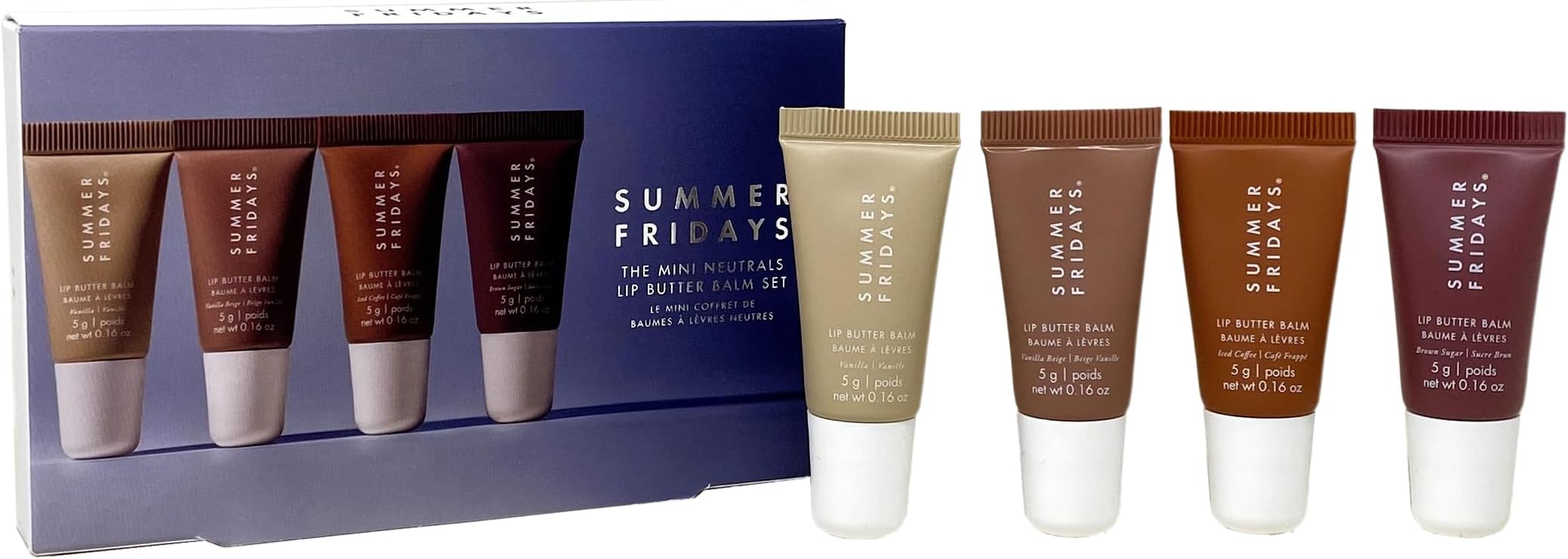 Amazon.com: Summer Fridays The Mini Neutrals Lip Butter Balm Set ...