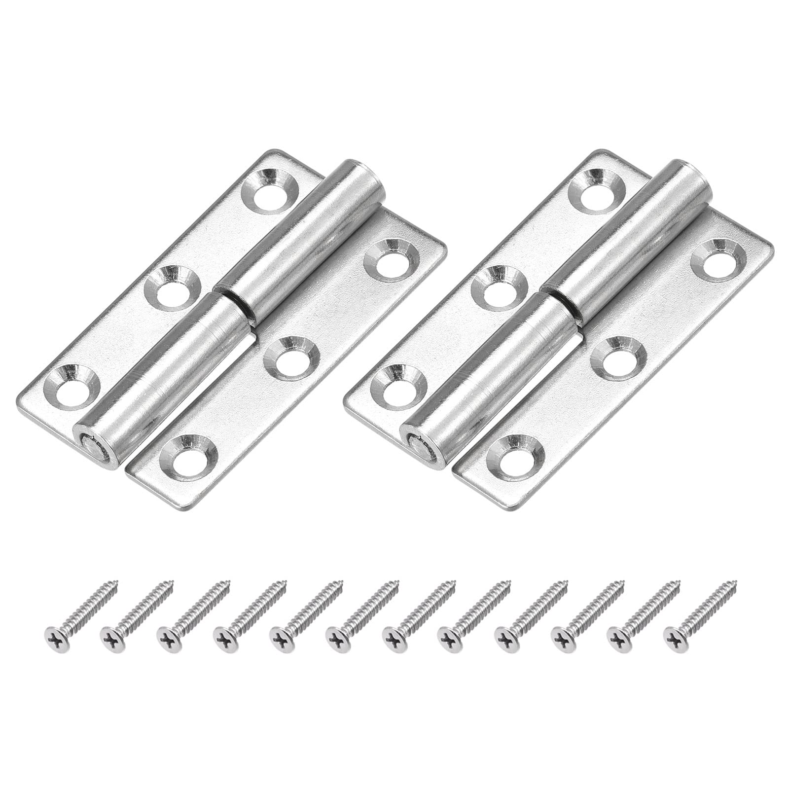 METALLIXITY Lift Off Hinge (64mm/2.5") 2Pcs, 304 Stainless Steel Left ...