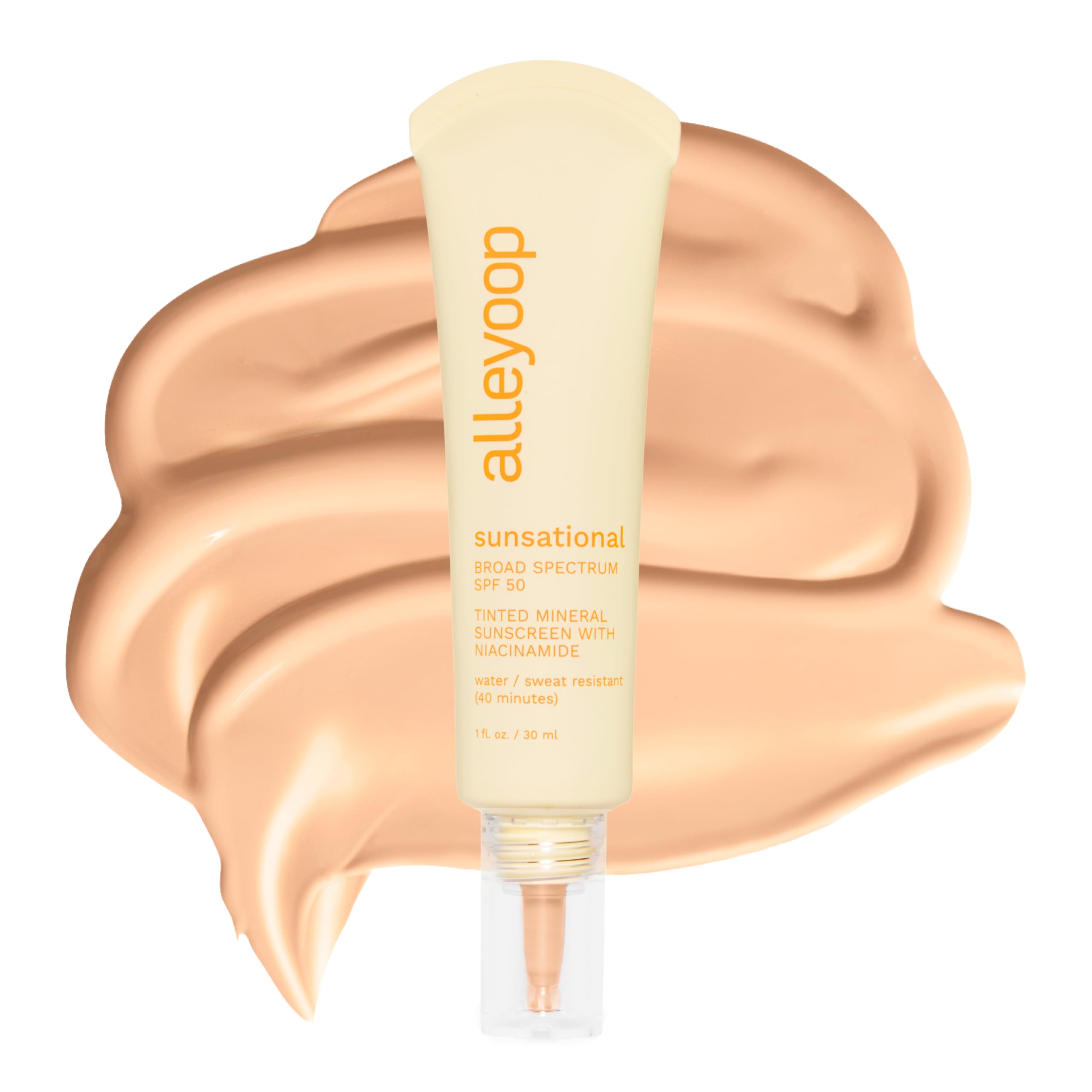 Amazon.com: Alleyoop Sunsational Tinted Moisturizer Sunscreen for Face ...