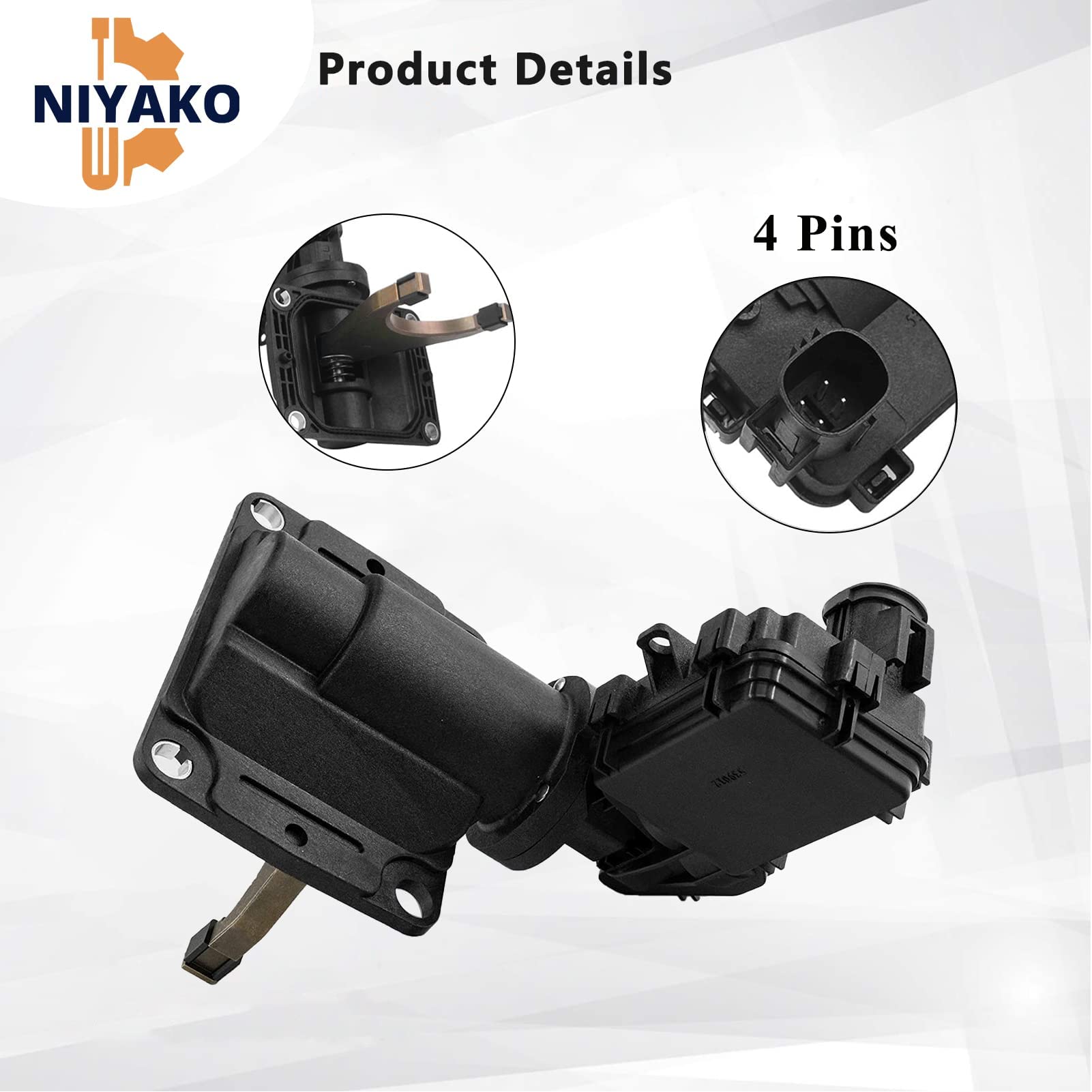Snapklik.com : 4x4 Front Axle Actuator Fork Disconnect Assembly ...