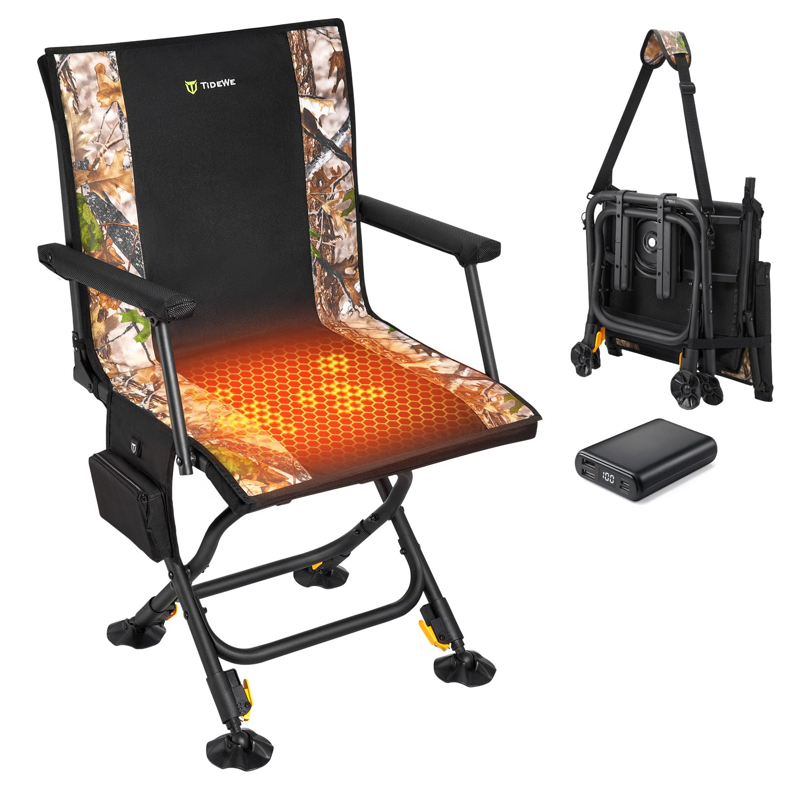 Snapklik.com : TIDEWE Hunting Chair Heated