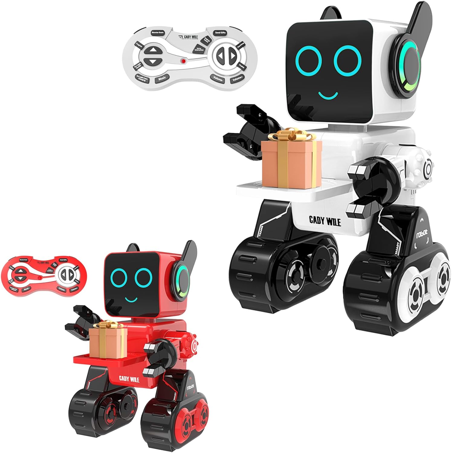Amazon.com: HBUDS Robots for Kids, Remote Control Robot Toy Intelligent ...