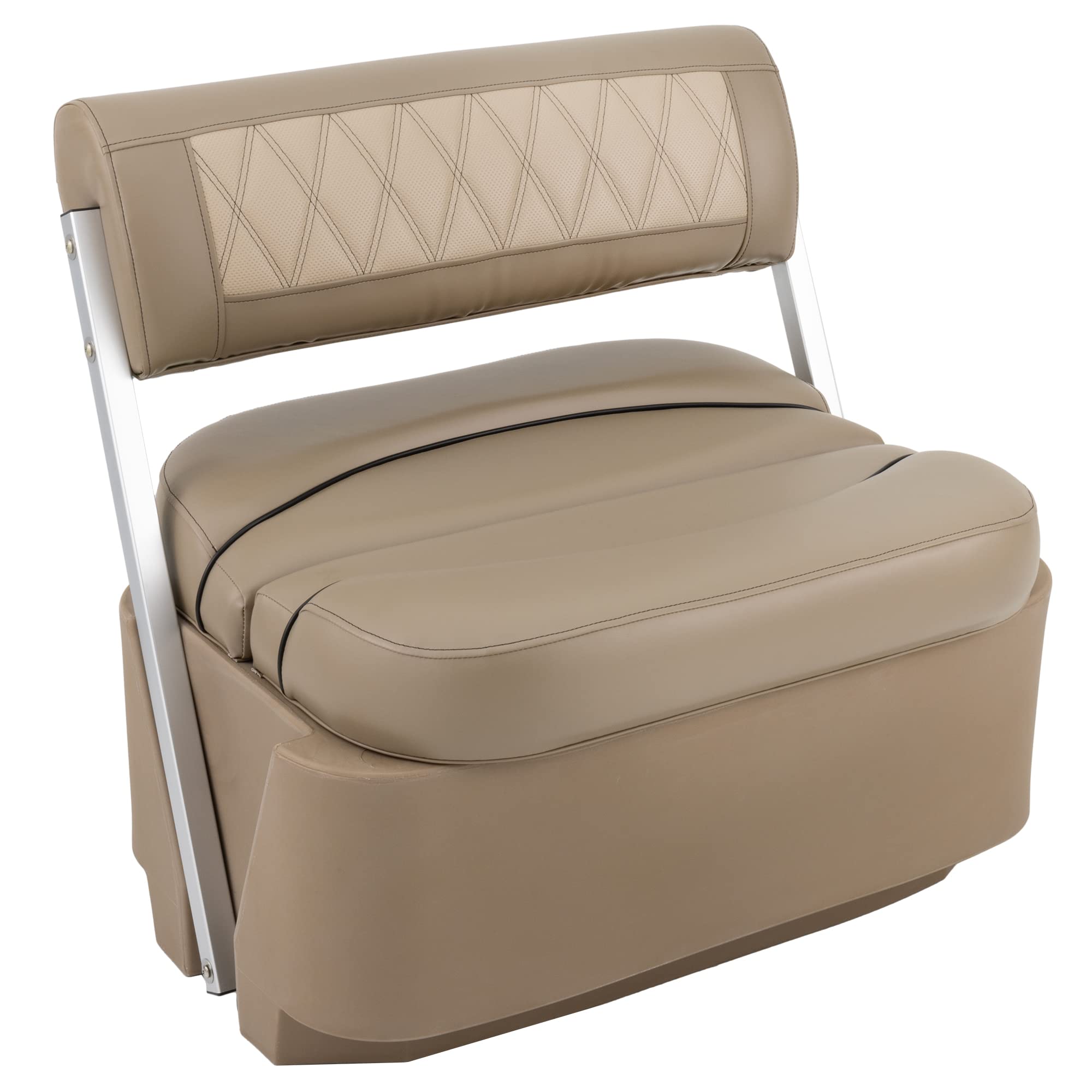 Amazon.com : DeckMate Complete Luxury Flip Flop Pontoon Boat Seat Bench ...