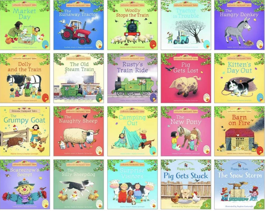 Farmyard Tales Poppy And Sam Storybooks Pack x 20: Amazon.co.uk ...