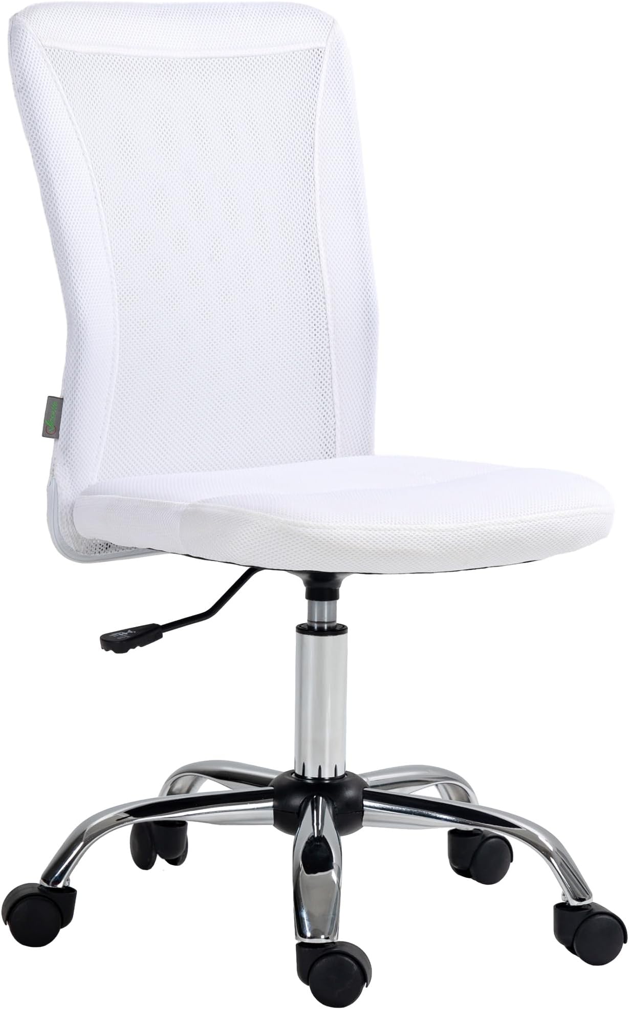 Vida Designs Geo Office Computer Chair, White, Gaming Secretary ...