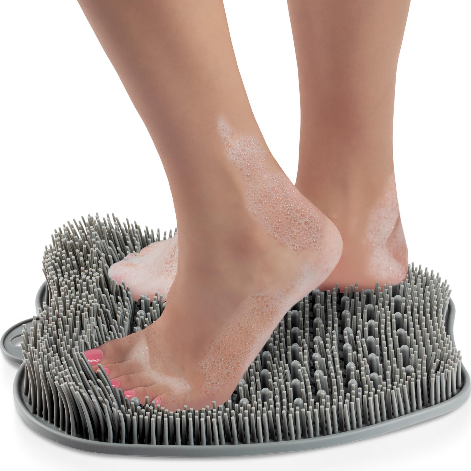 Amazon.com: MMentch Shower Foot and Back Scrubber with Suction Cups ...