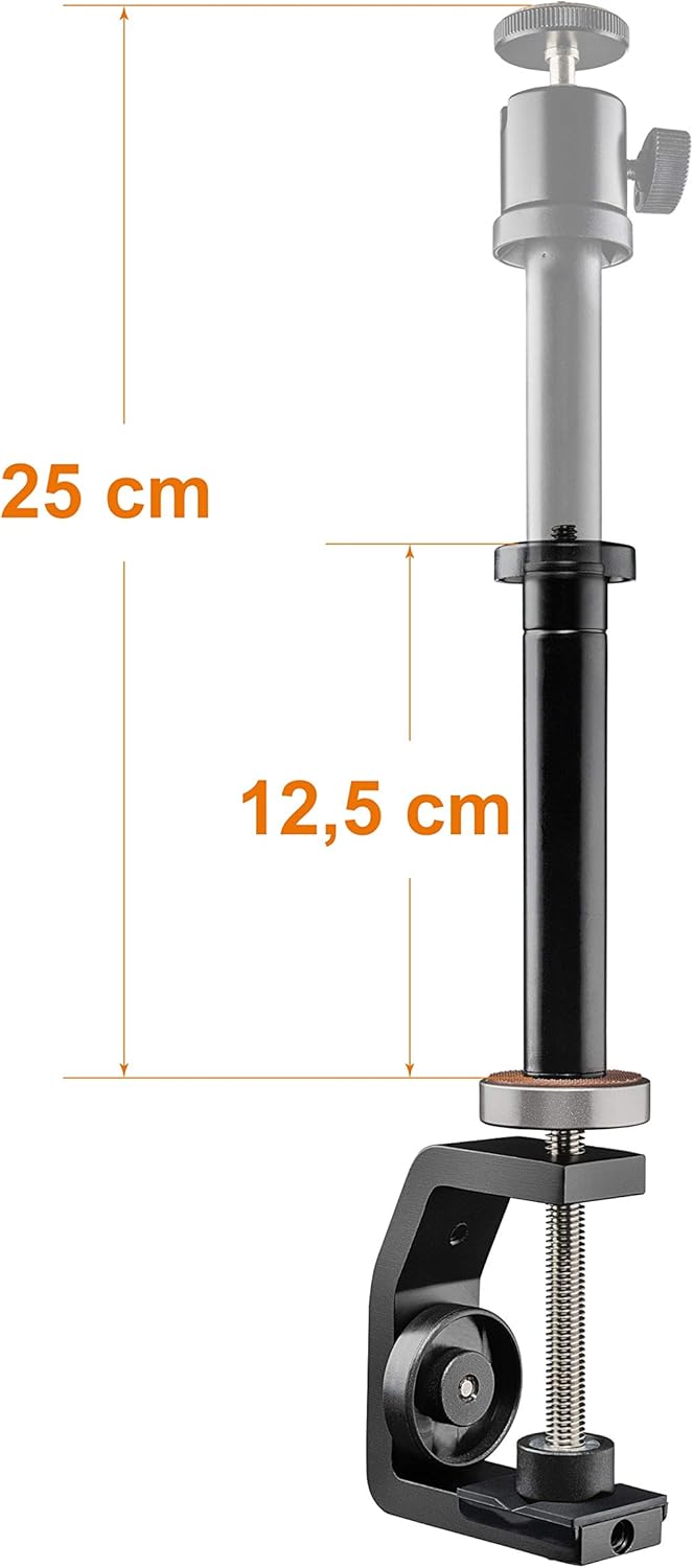 Buy Walimex pro KX-25 Tripod Clamp with Ball Head - Clamp Tripod Flash ...