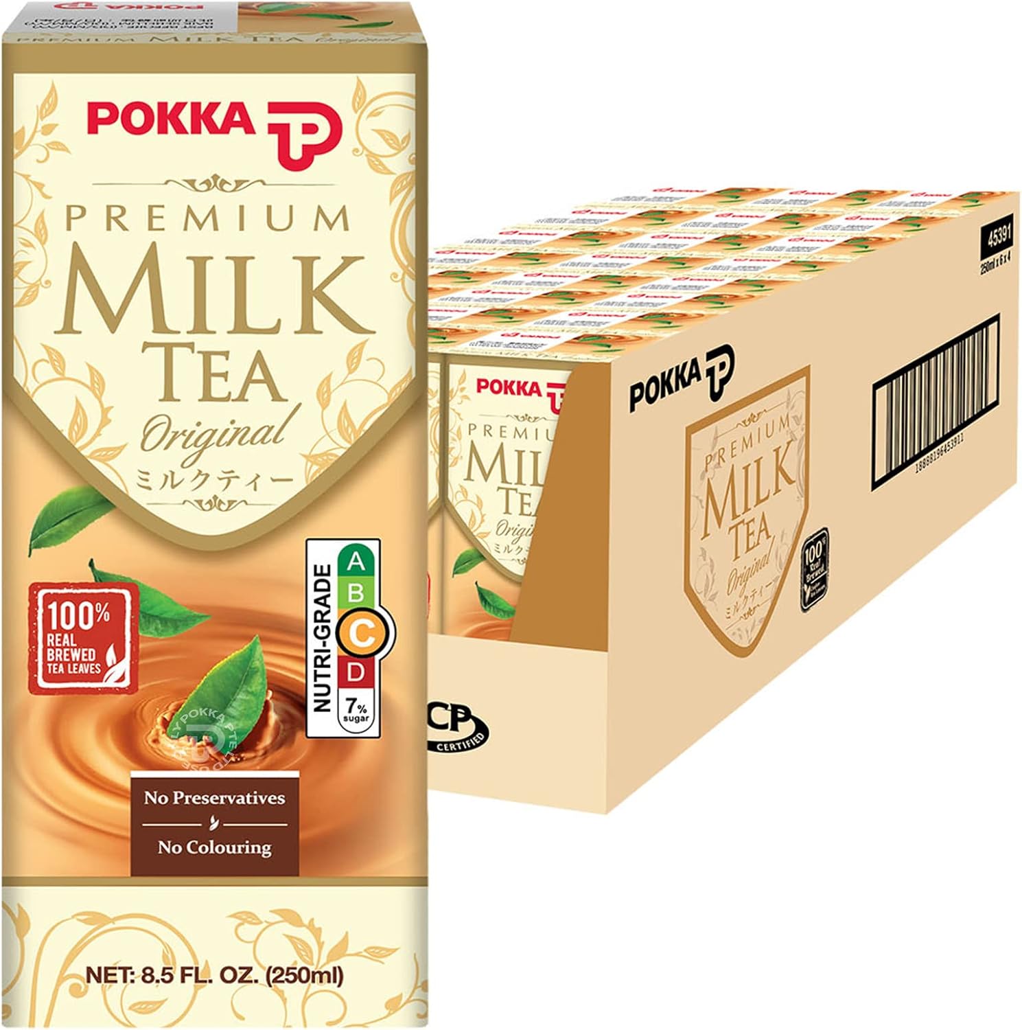 POKKA Premium Milk Tea, 24 x 250ml : Amazon.sg: Grocery