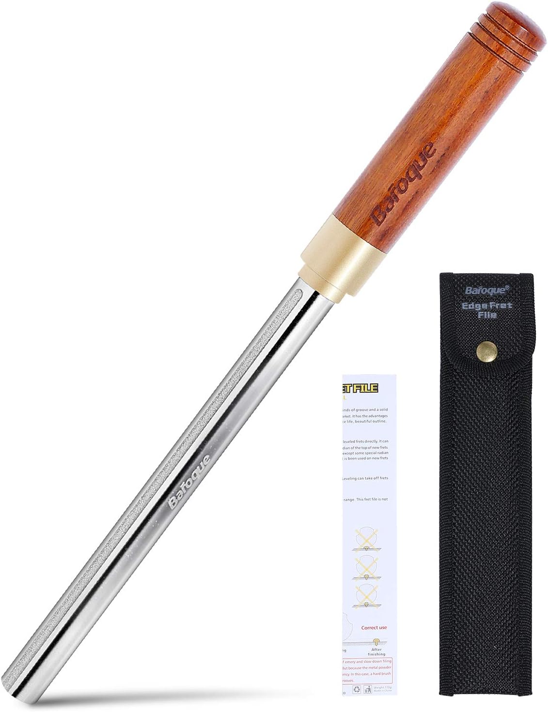 Amazon.com: StewMac Fret End Dressing File - Professional Luthier ...