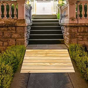 Amazon.com - Outdoor Ramps for Elderly, Large Entryway Ramp Non Slip ...