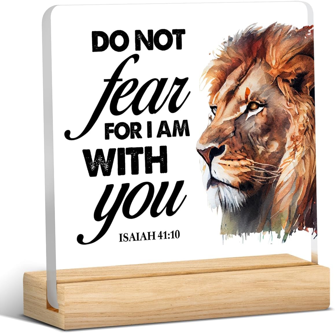 Amazon.com: Christian Gifts Do Not Fear for I Am With You Scripture ...
