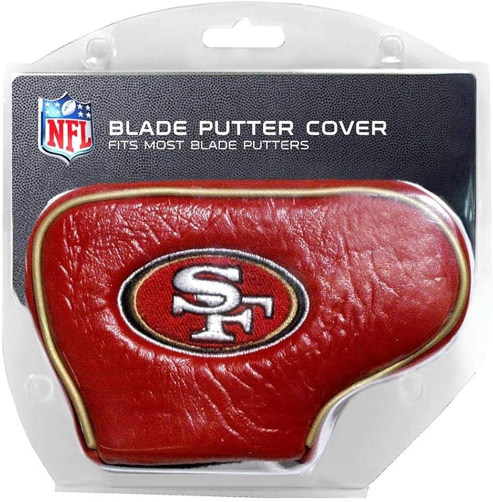 Amazon.com : Team Golf NFL San Francisco 49ers Golf Blade Putter Cover ...